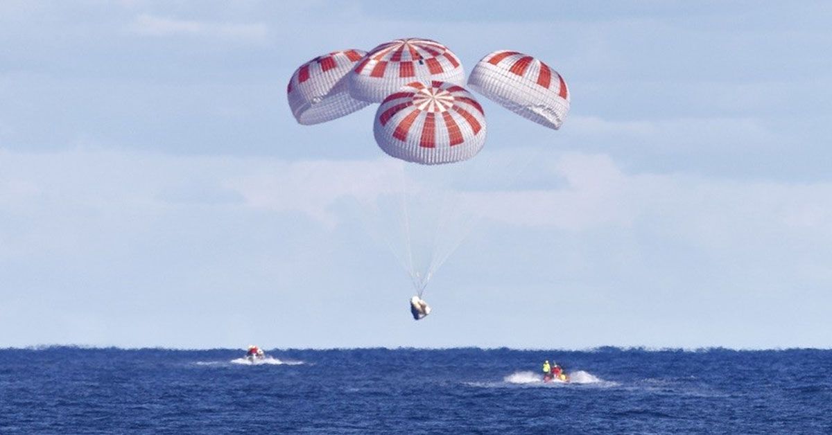 SpaceX Dragon Capsule 'Freedom' Returns Ax-2 Astronauts Safely to Earth