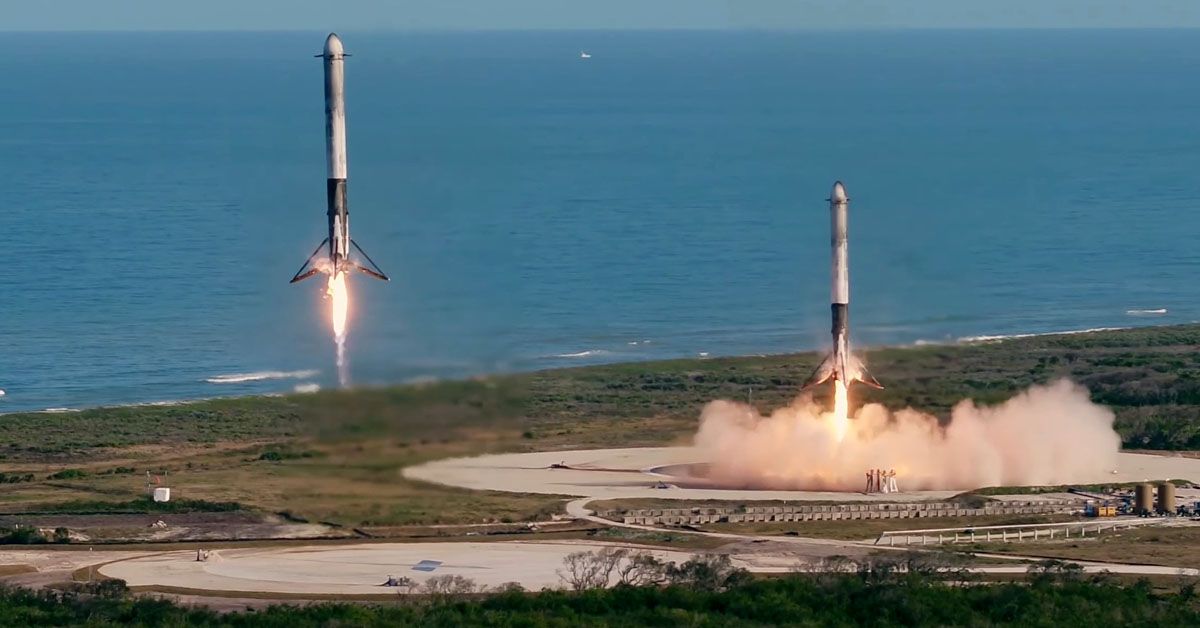 How Does Spacexs Falcon 9 Return To Earth Safely
