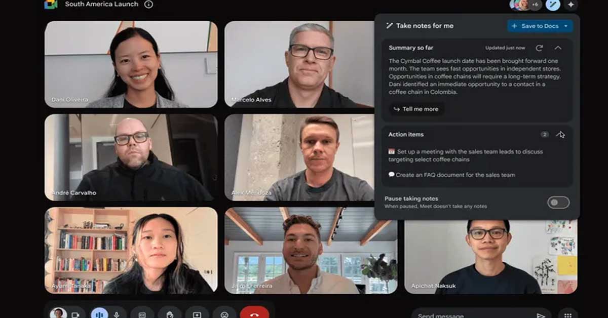 Let Google's AI Attend Meetings on Your Behalf - Google Meet’s new AI