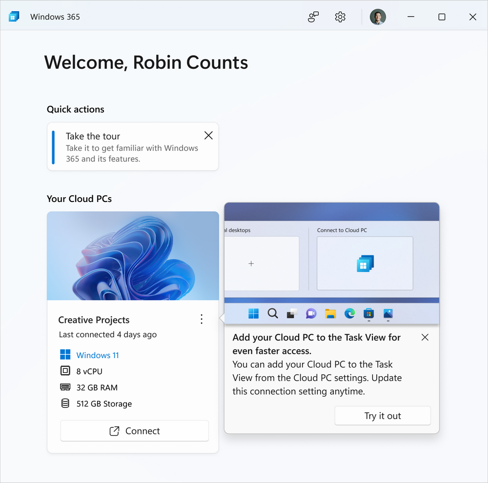 Windows 11 Build 23521 Enables Cloud Computing with Windows 365